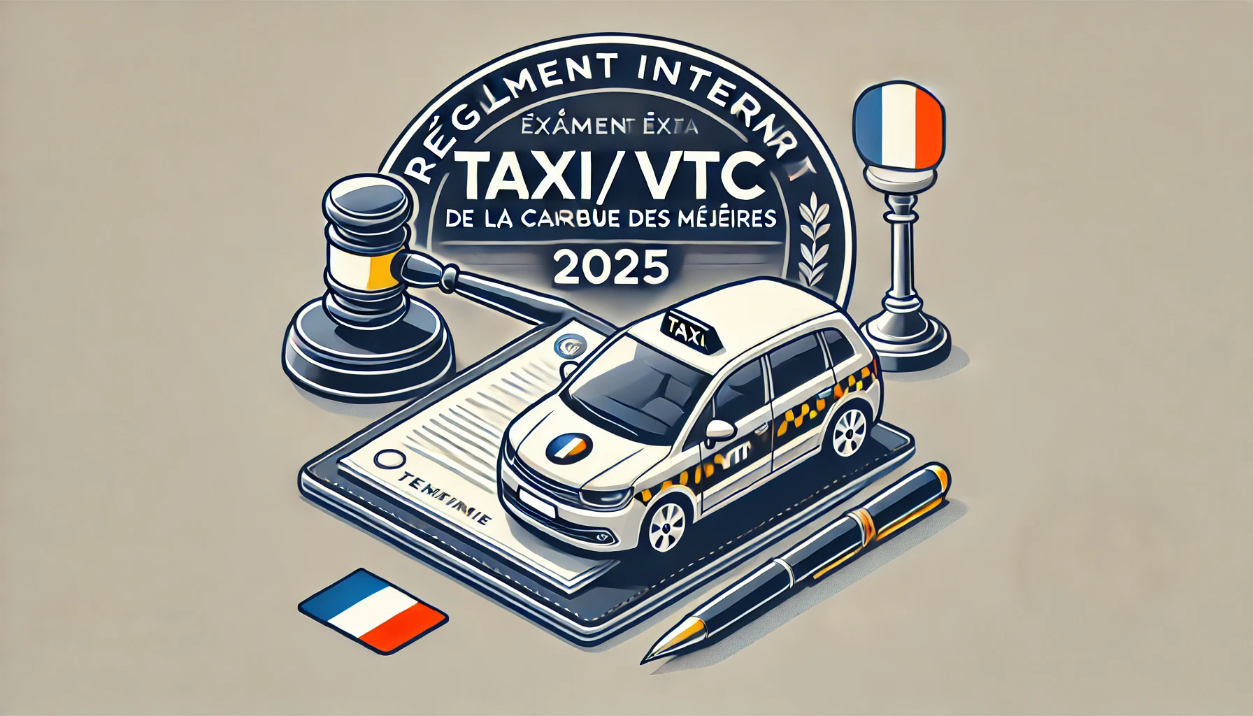 Règlement intérieur EXAMEN TAXI/VTC De la chambre des métiers 2025 | IRFOP PROVENCE